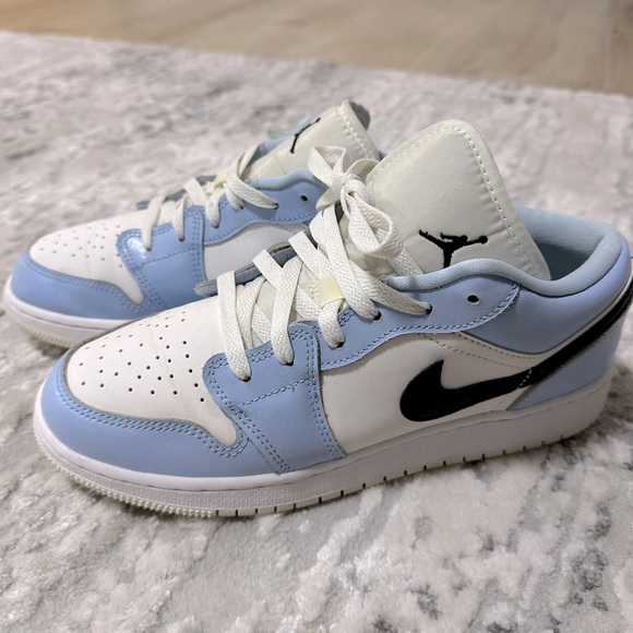 Nike | Shoes | Nike Air Jordan Low Ice Blue | Poshmark